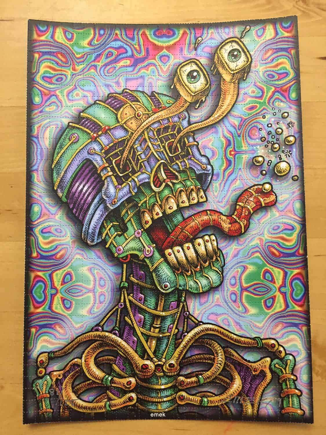 Emek Blotter Art | Shakedown Gallery
